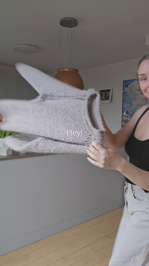 BEGYNDER BLUSEN – Frejas knit